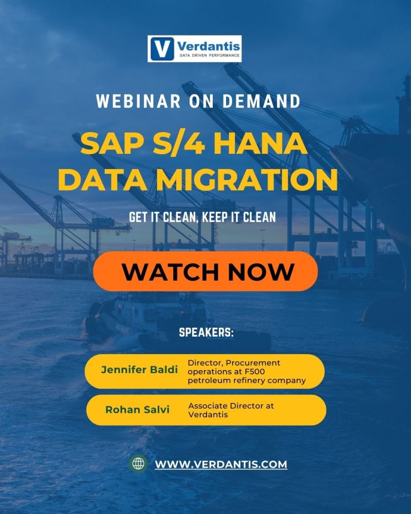 SAP S/4HANA Data Migration – Get it clean. Keep it clean.