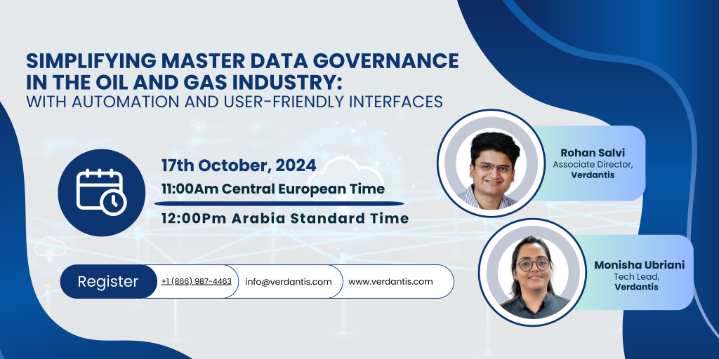 Master Data Governance in the Oil and Gas Industry - Verdantis