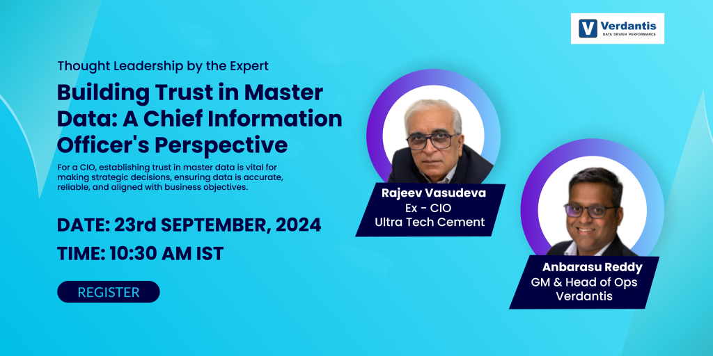 A Specialist Master Data Management [MDM] Company