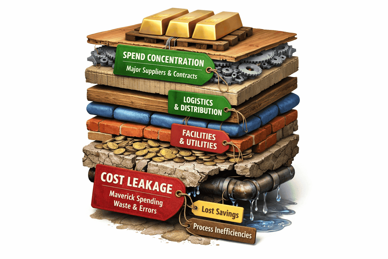 MRO Spend Management, Analysis & Cost Reduction Strategies