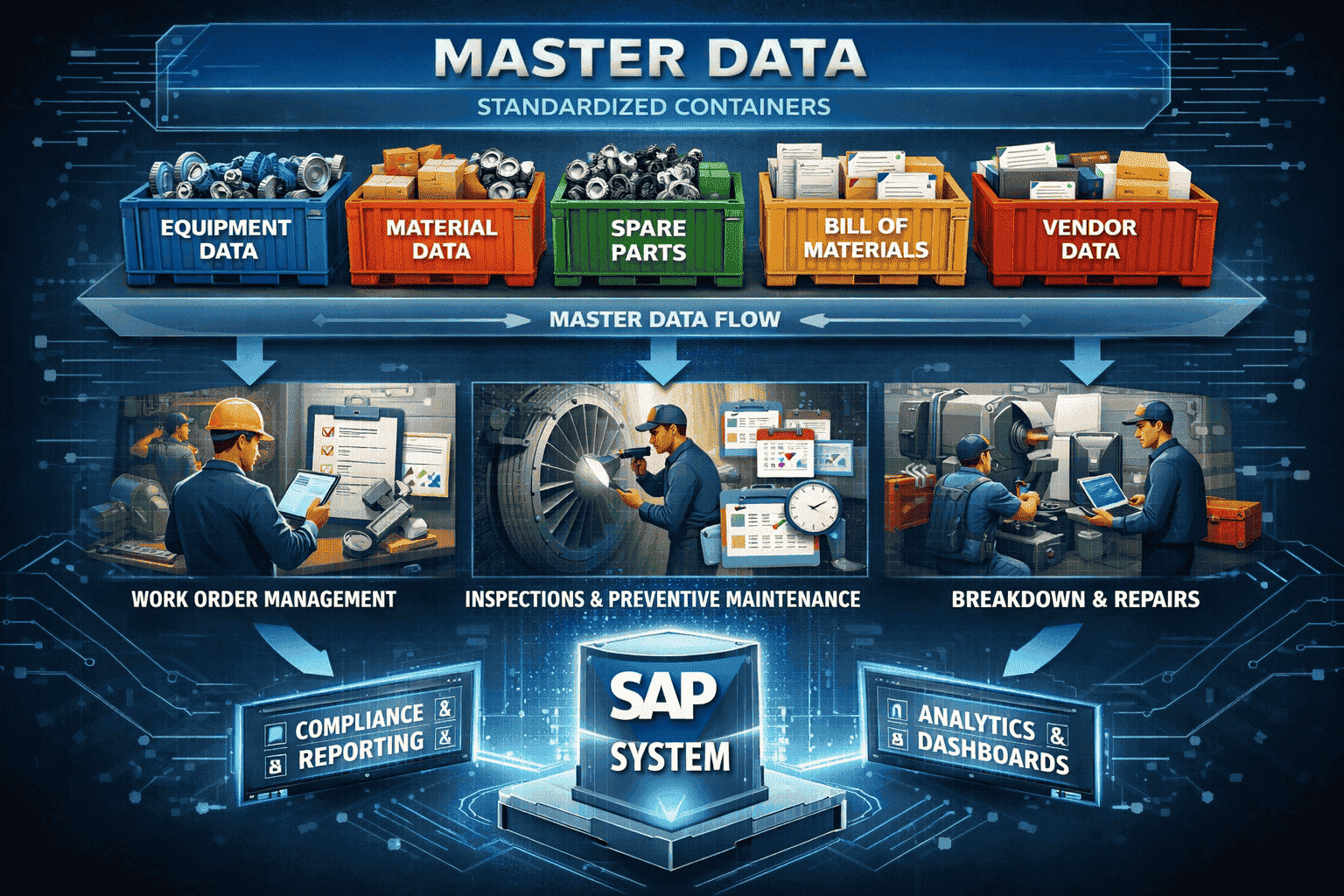 How Materials Master Drives Complete MRO Success in SAP Systems